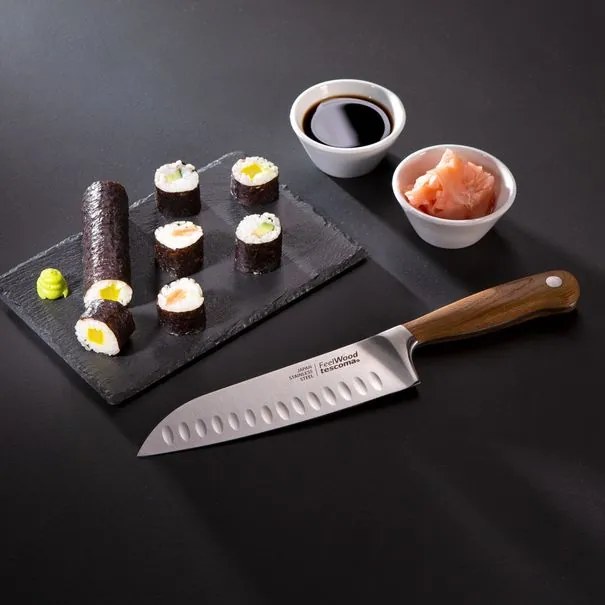 TESCOMA Nůž Santoku FEELWOOD 17 cm