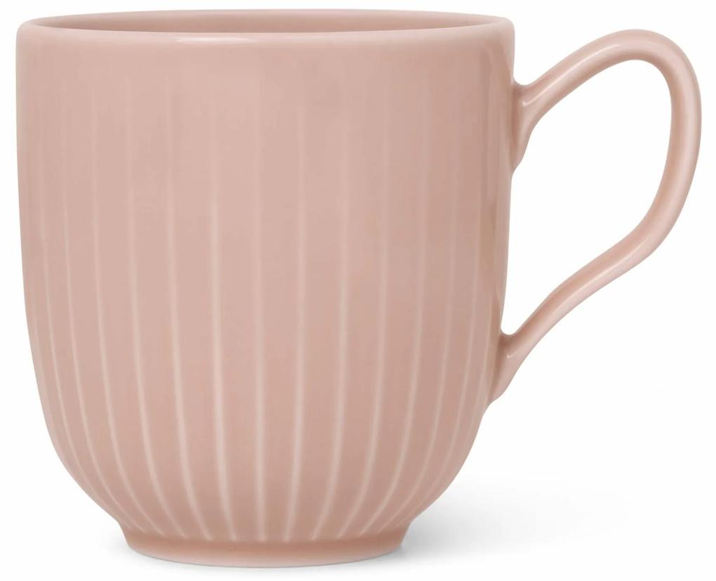 KÄHLER Porcelánový hrnek Hammershøi Nude, růžová barva, porcelán