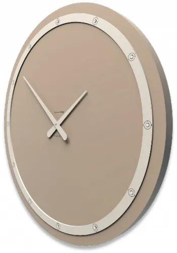 Designové hodiny 10-211 CalleaDesign Tiffany Swarovski 60cm (více barevných variant) Barva vínová červená-65 - RAL3003