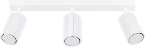 Stropní svítidlo SOLLUX KARBON 3L bílá GU10 3x10W bez žárovek SL.1543