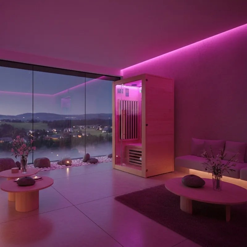 BPS-koupelny Infrasauna Relax HYD-6709 90x90, 1-2 osoby