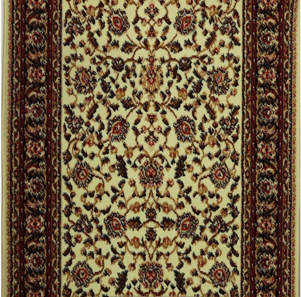Weltom, Běhoun na míru Samira New 12003-023 cream, šíře 80 cm, béžová, chodba / předsíň