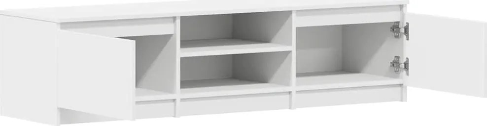vidaXL TV stolek 140 x 40 x 35,5 cm kompozitní dřevo [800648] Barva: Betonová šedá