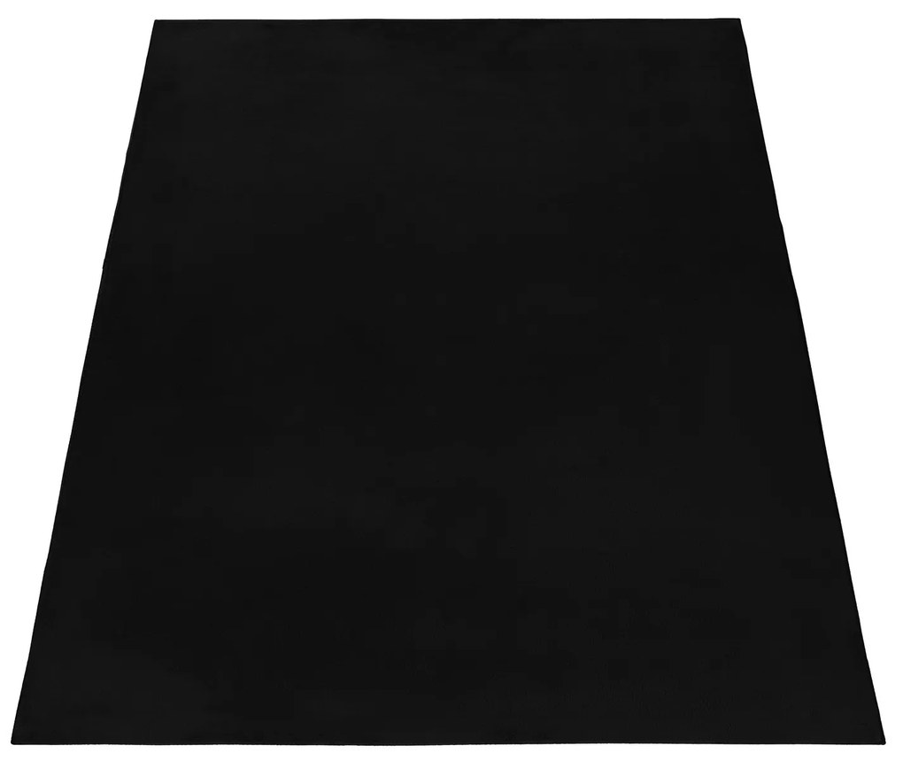 Ayyildiz, Kusový koberec Pouffy 5100 Black, 200x290, černá, obývací pokoj