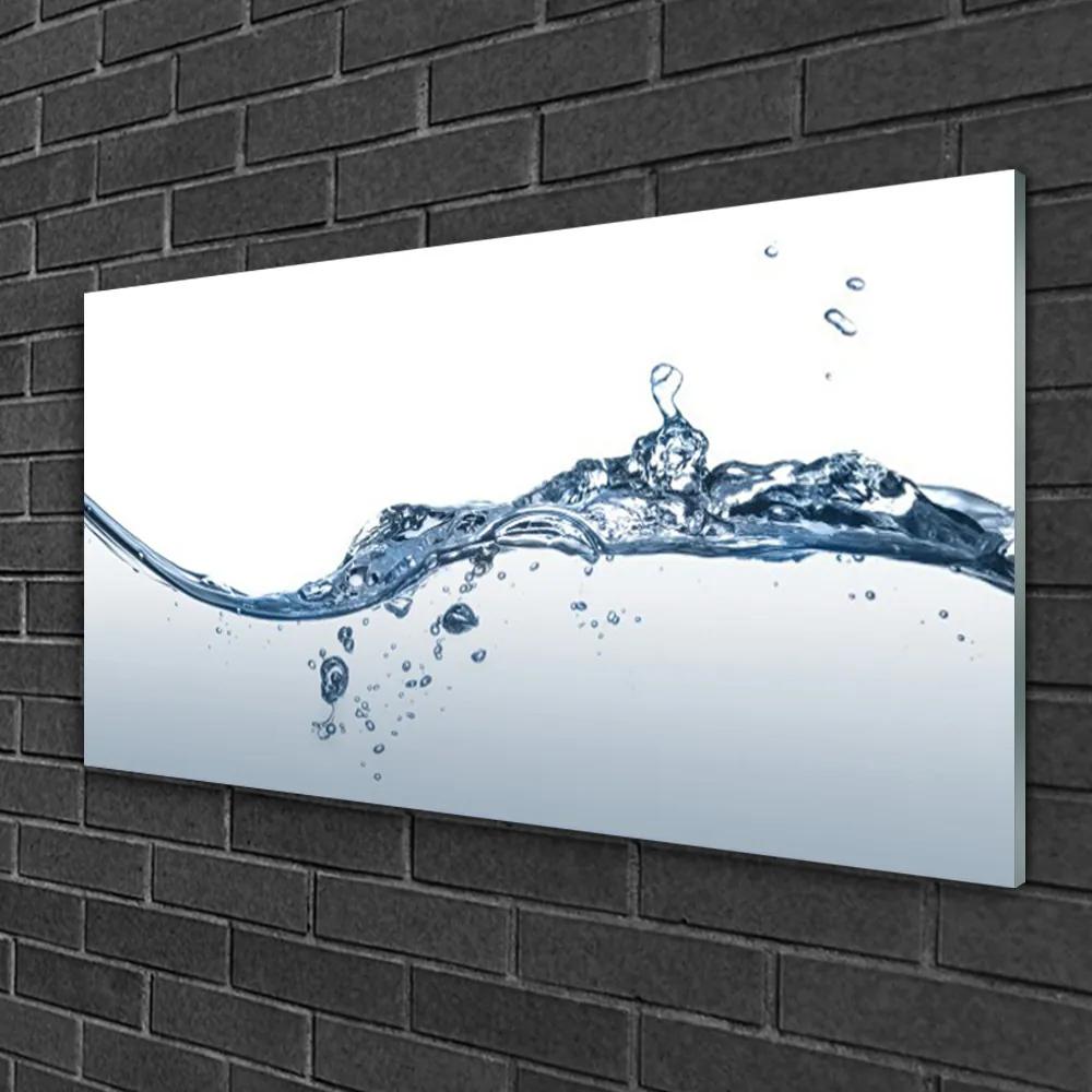 Obraz na skle Voda Umění 120x60 cm