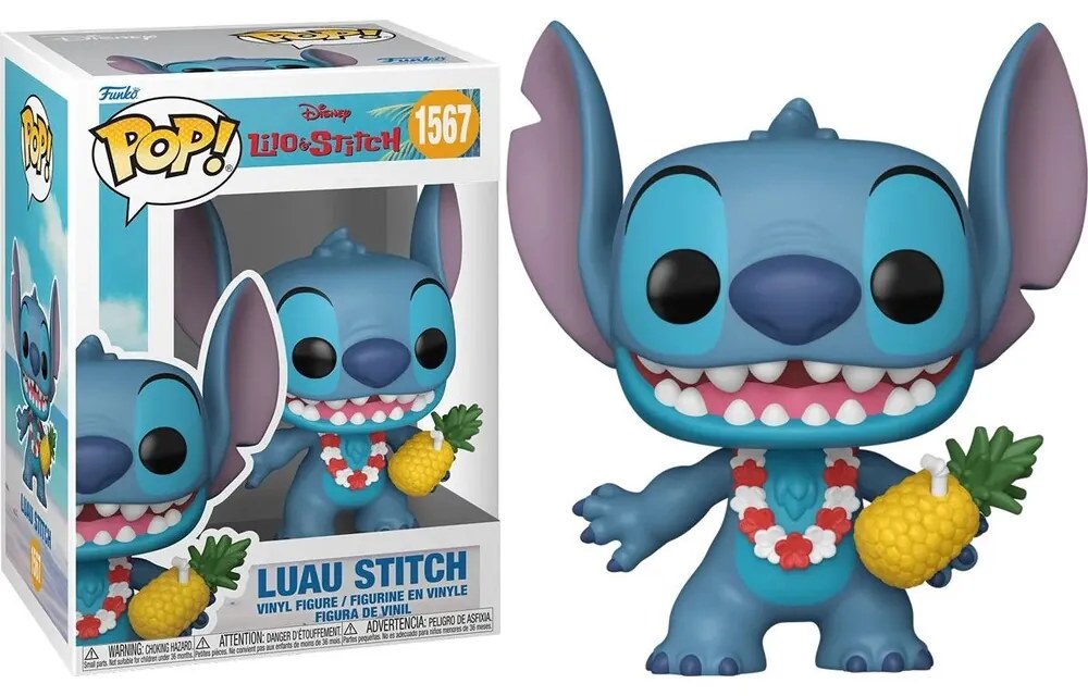 Funko pop! disney lilo & stitch luau stitch 1567