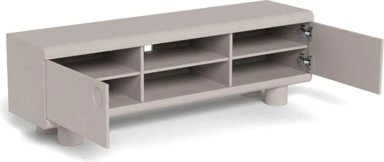 TV stolek Magee 160 cm šedý