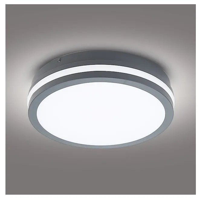 Brilagi - LED Venkovní svítidlo se senzorem BENE LED/24W/230V pr. 26 cm IP54