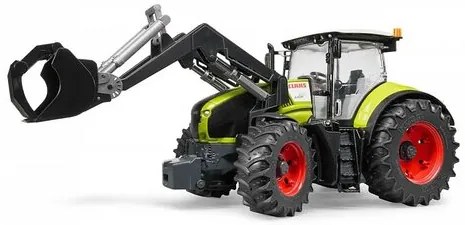 Bruder Traktor Claas Axion s předním nakladačem, 44,5 x 18 x 20,5 cm