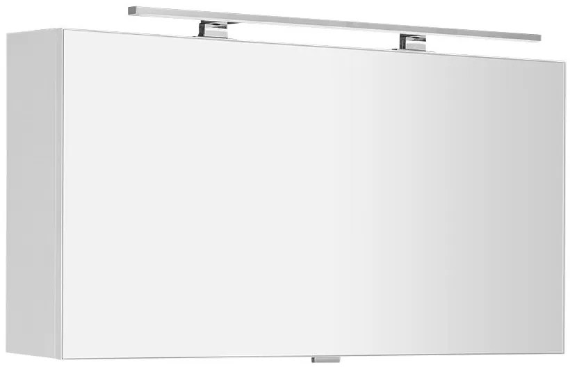 Sapho Sapho, CLOE galerka s LED osvětlením, 100x50x18cm, bílá, CE100-0030
