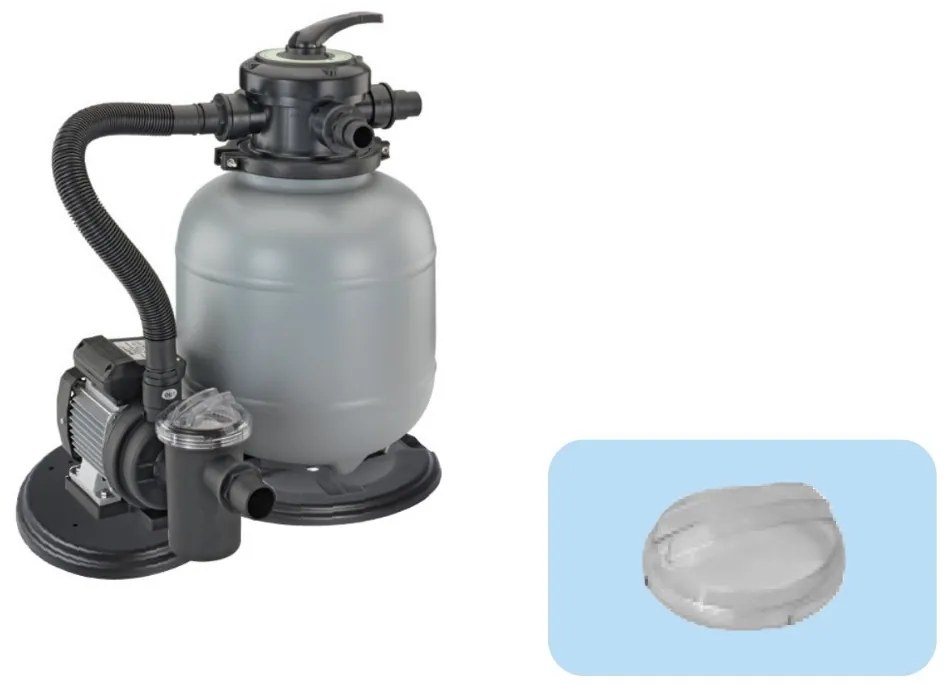 Poolmaster Víčko předfiltru bazénového čerpadla 5 - 6 m3/h s těsněním (8116E)