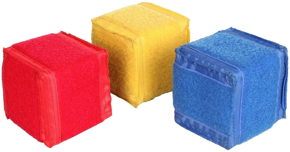 Házecí hra merco multipack 4 balení soft cube samolepící kostka