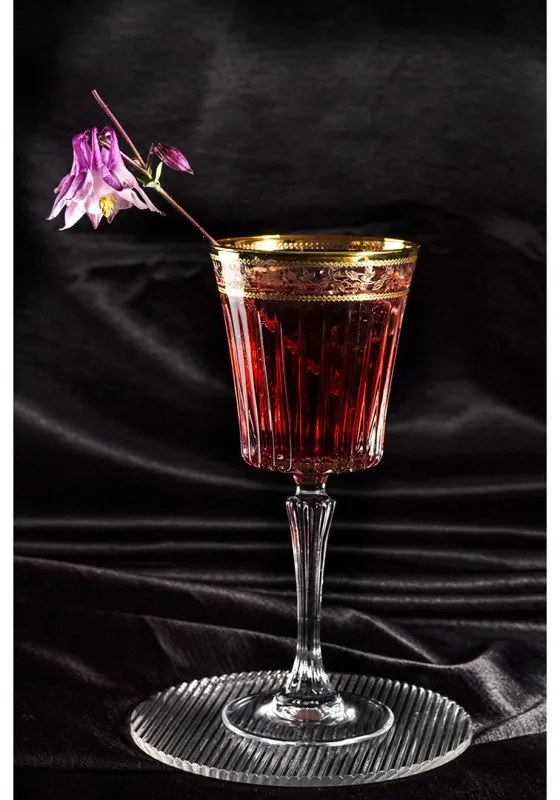 BOHEMIA PRESTIGE DORATO SKLENICE NA VÍNO 300ML SADA 6 KS