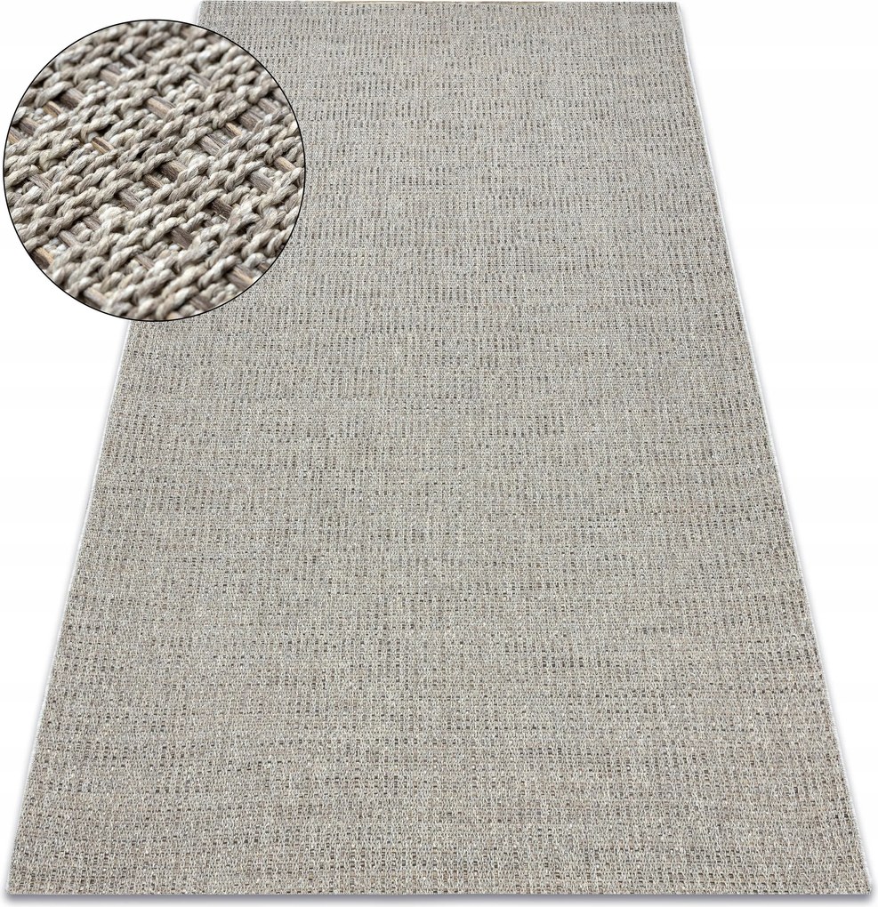 Koberec Šňůrkový Boho 160x230 cm Sisal béžový #B867