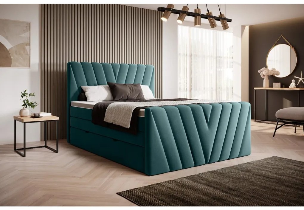 Candice boxspring postel 160X200 Materiál / Dekor: Nube 4