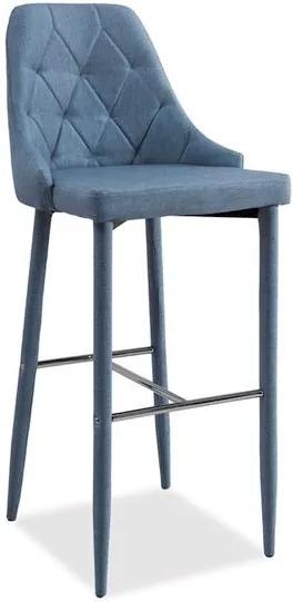 Barová židle Trix H-1 - modrá
