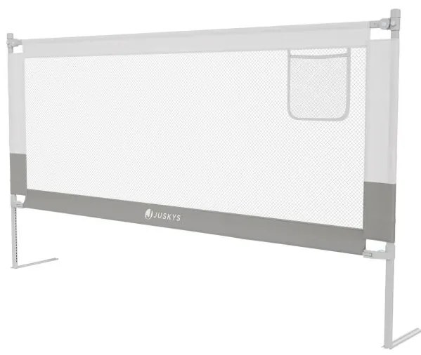 Dětská postelová zábrana 180 cm, výškově nastavitelná