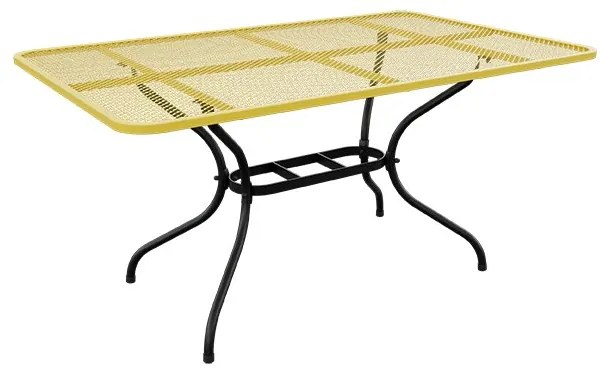 Unikov Zahradní stůl Tako 160x95 Barva nátěru: Černá - RAL 9005 - Bílá - RAL 9016