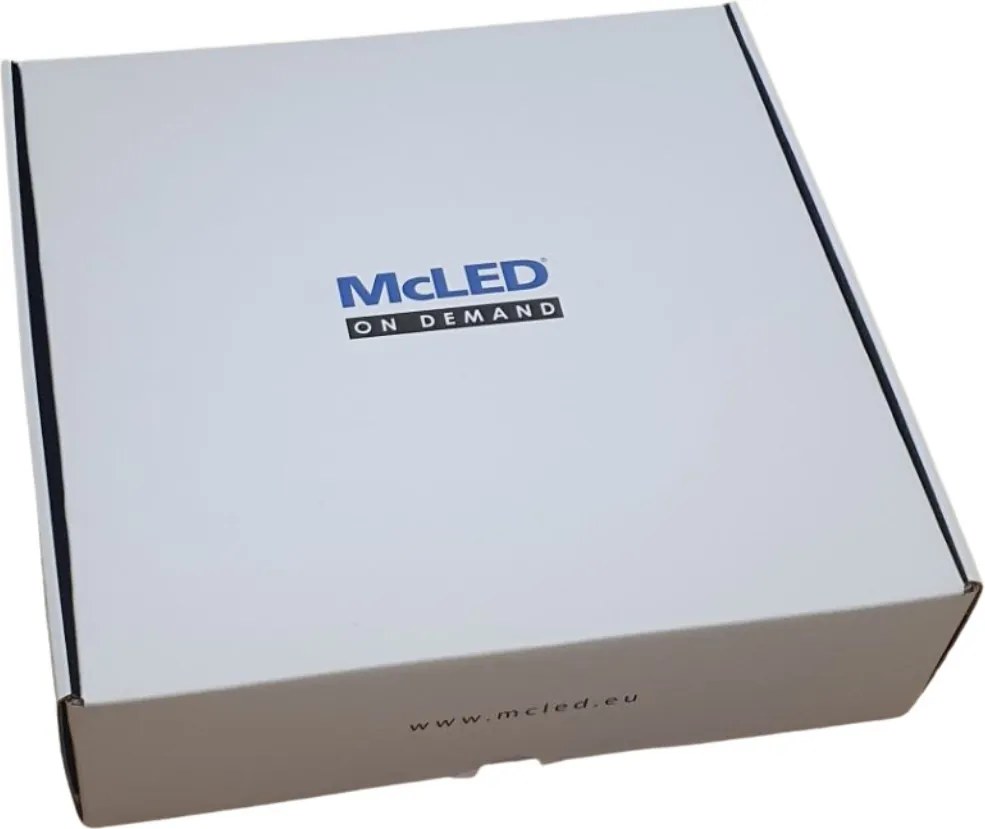 MCLED sestava LED pásek do sauny WW 3m + kabel + trafo + stmívání