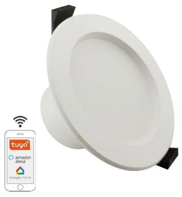 LED Stmívatelné koupelnové svítidlo LED/10W/230V 3000K-6500K Wi-Fi Tuya IP44