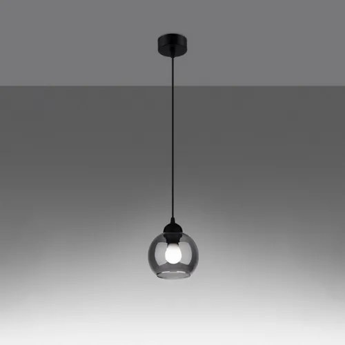 Závěsné svítidlo SOLLUX ALINO 1 černé E27 1x60W bez žárovky SL.1141