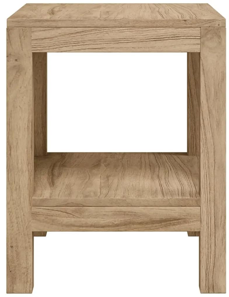 Odkládací stolek do koupelny 45x35x45 cm masivní teakové dřevo