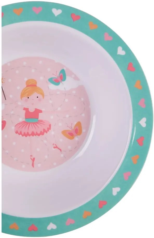 5dílný jídelní dětský set Premier Housewares Ballerina