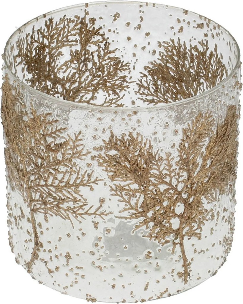 Svícen Twig II ⌀15cm gold