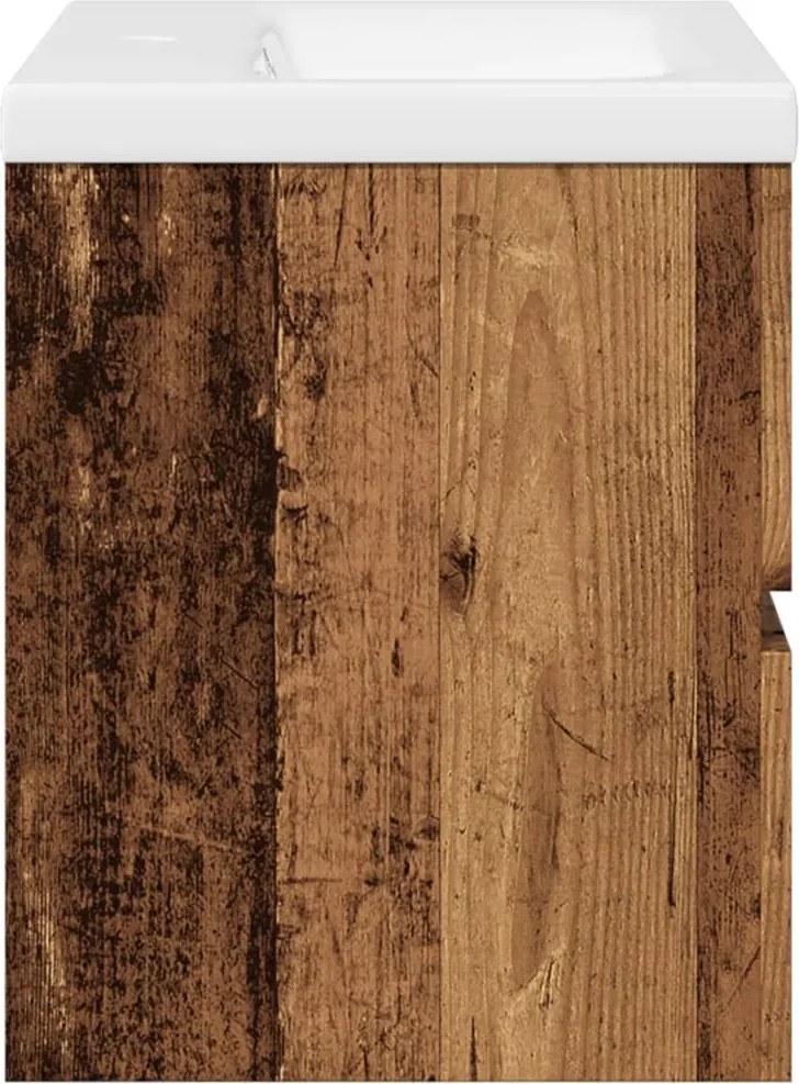Skříňka se zápustným umyvadlem old wood 3328921