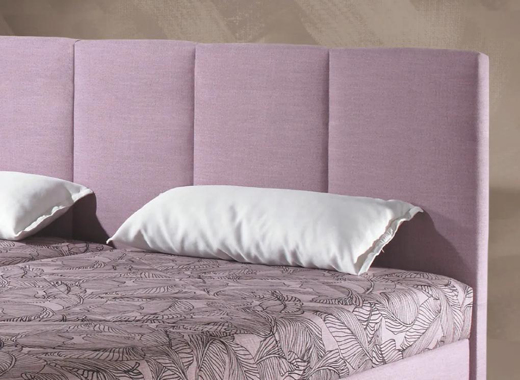 NEW DESIGN postele Válenda XXL s hlavovým čelem a úložným prostorem, matrace a rošt v ceně, 80×200 cm Velikost postele: 80 × 200 cm, Strana: Pravá