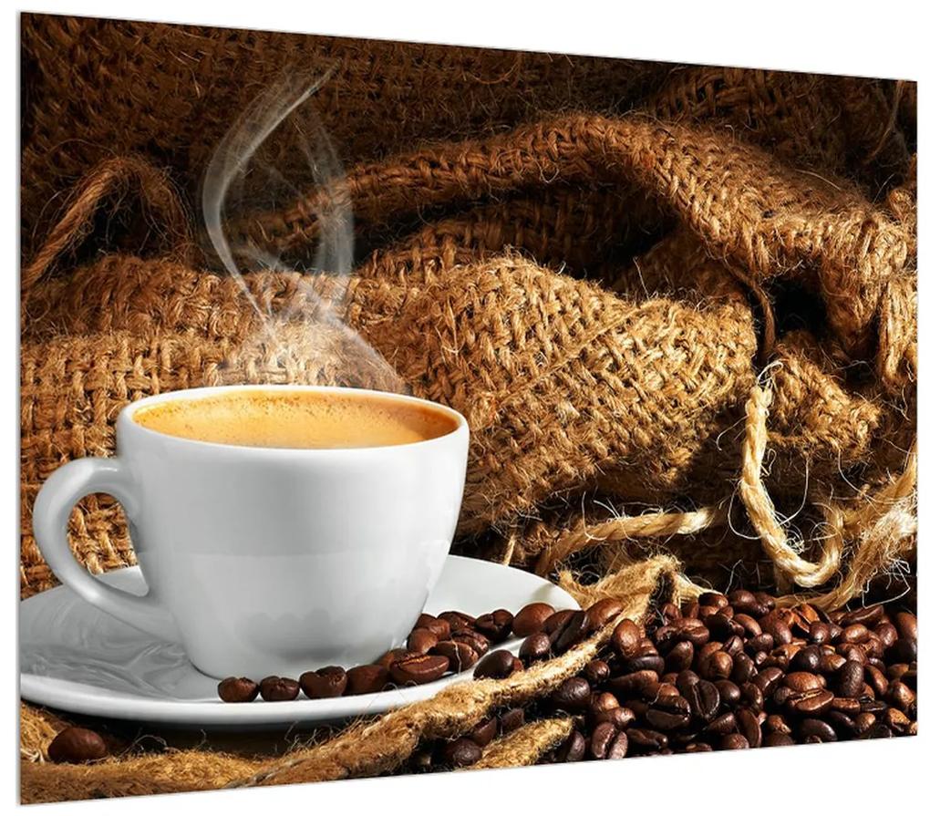 Obraz šálku kávy  (70x50 cm)