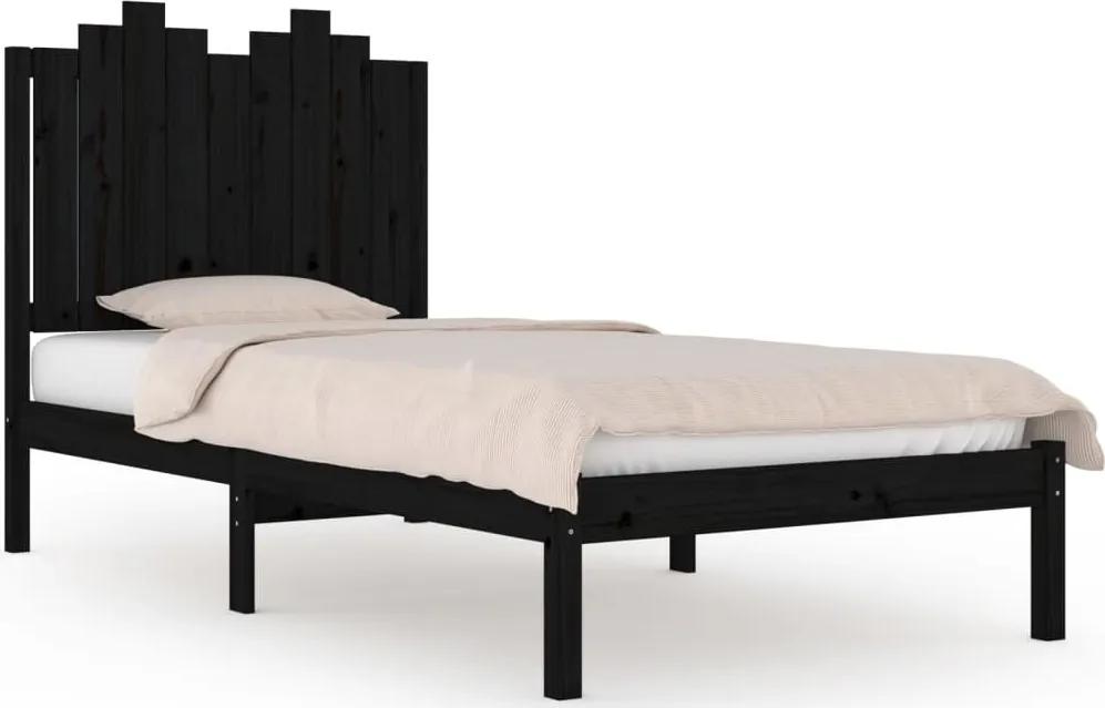 vidaXL Rám postele masivní borovice 75 x 190 cm Small Single [3103741] Barva: Přírodní