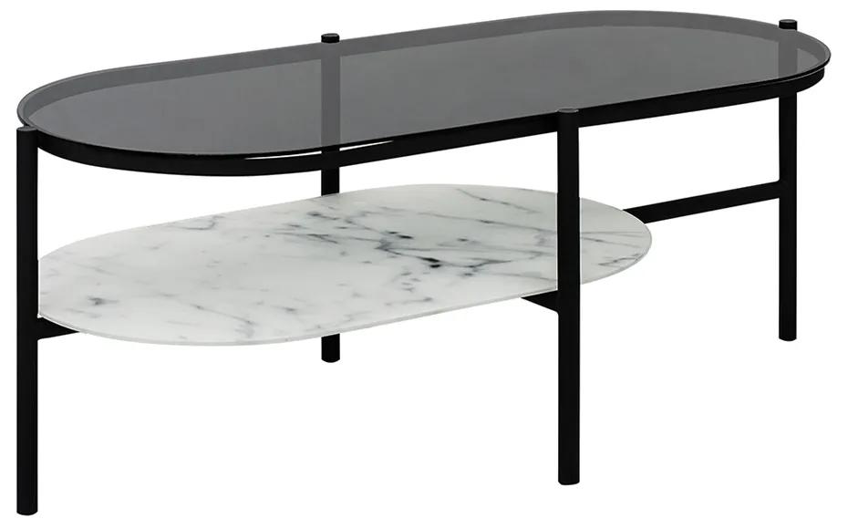 Design Scandinavia Konferenční stolek oválný Agama, 115 cm