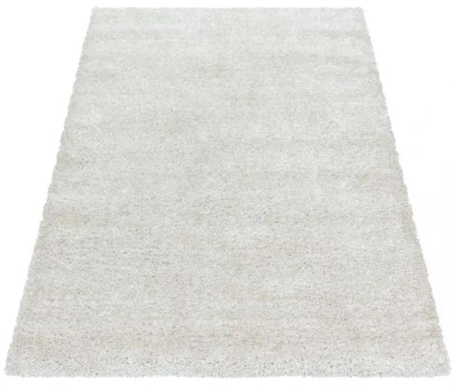 Kusový koberec Brilliant shaggy 4200 natur (Varianta: 60 x 110 cm - SLEVA)