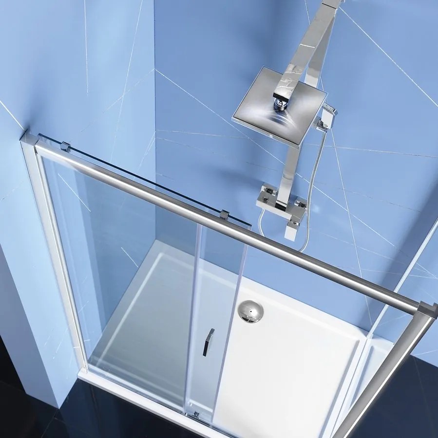 Polysan EASY sprchové dveře 1400mm, čiré sklo EL1415