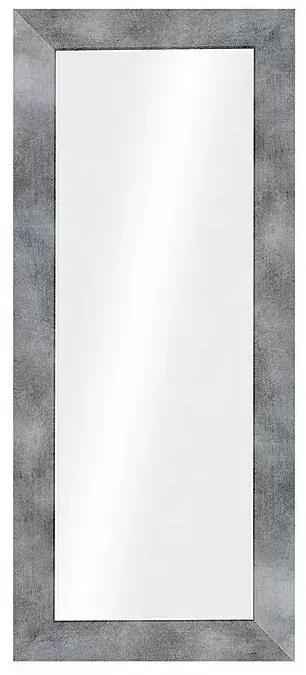 German Zrcadlo v rámu / 60 x 148 cm / sklo / MDF / beton / šedá