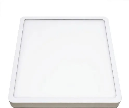 Stropní LED svítidlo Kohl Lighting DISC SLIM SQ 145x145mm bílé 12W 3000K