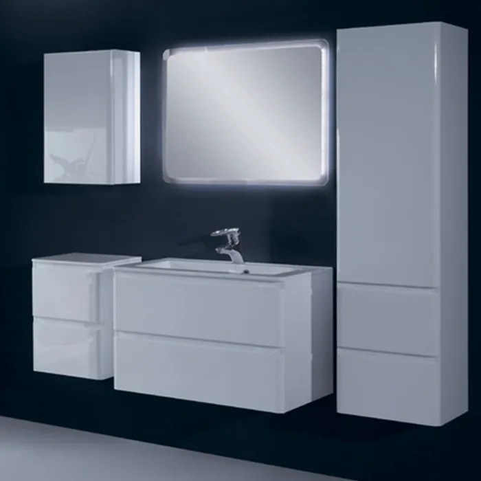 Comodo Zrcadlo závěsné s LED osvětlením Melody 80 Z