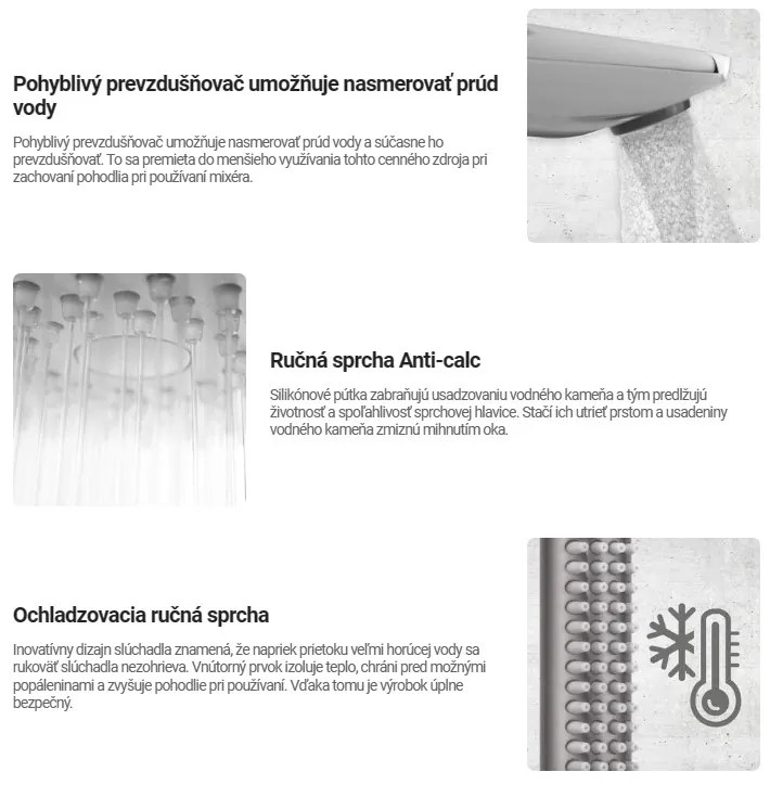 Deante Silia, 4-otvorová vanová baterie s ruční sprchovou soupravou, ocelová, DEA-BQS_F14M