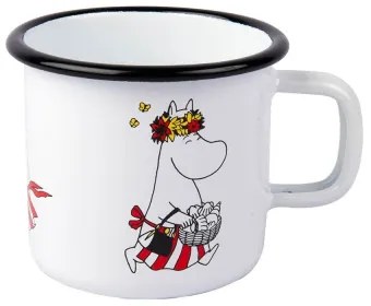 Smaltovaný plecháček Moomin Mamma 3,7 dl Muurla