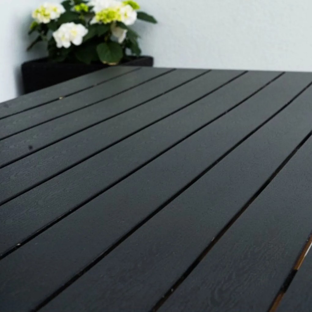 Vikio Venkovní zahradní set 140x80 pro 6 osob DK304-140 antracit