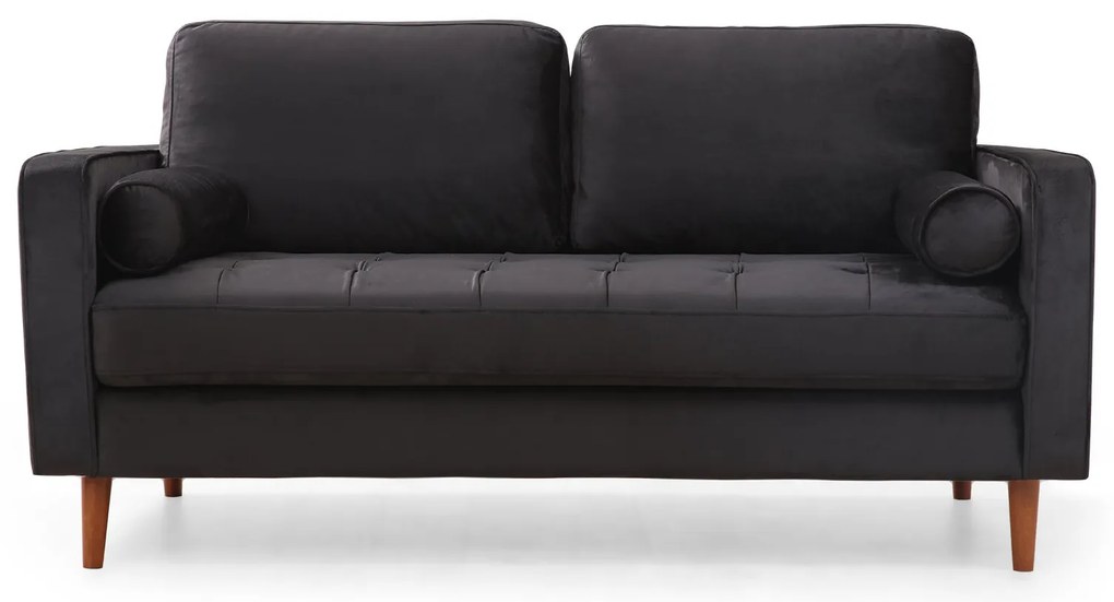 Hanah Home Dvoumístná pohovka ROME černá 175 cm 560ARE1516