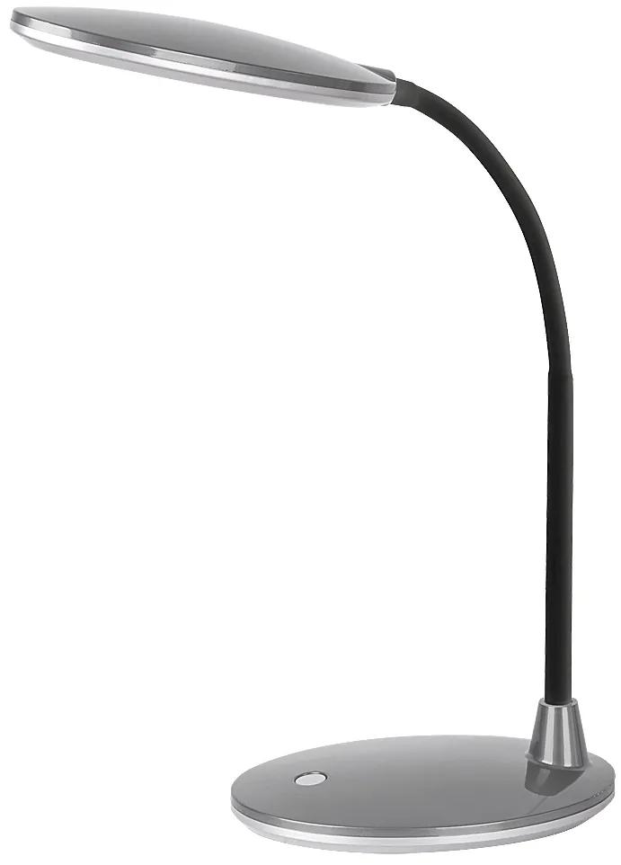 Rabalux 4297 OLIVER - Stolní LED lampička, stříbrná , 5W, 6400K