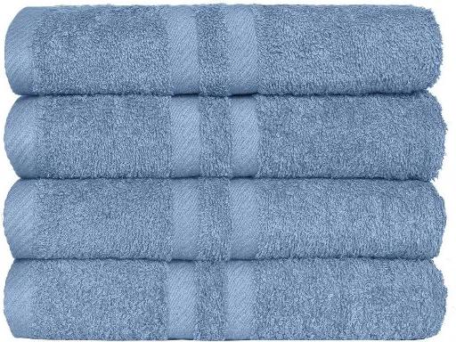 SCANquilt ručník KLASIK modrá 50 x 100 cm