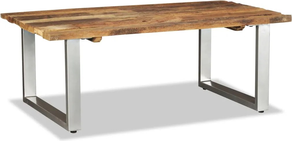 Konferenční stolek masivní recyklované dřevo 100 x 60 x 38 cm 244586
