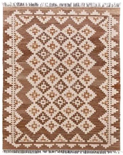Hans Home | Ručně vázaný kusový koberec M. Kelim DE 2262 Brown Mix - 120x170