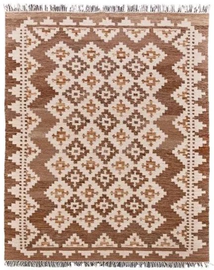 Hans Home | Ručně vázaný kusový koberec M. Kelim DE 2262 Brown Mix - 140x200