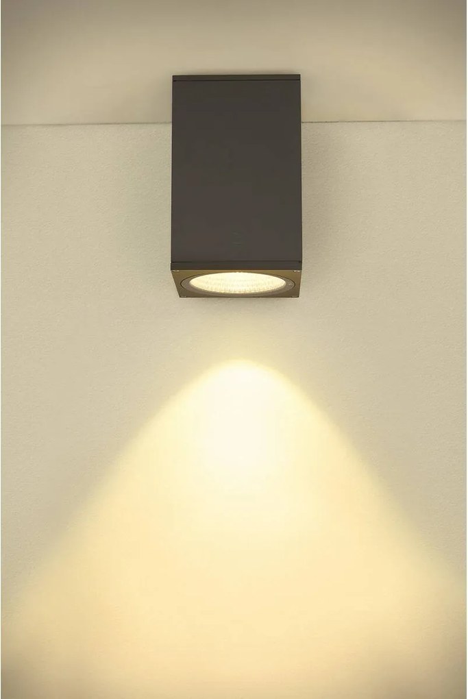 LA 1003439 ENOLA SQUARE L Outdoor, stropní LED svítidlo, antracitové, CCT 3000/4000K - BIG WHITE (SLV)