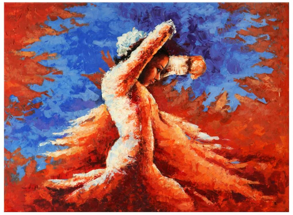Gario Ručně malovaný obraz Tajemný tanec Rozměry: 120 x 80 cm