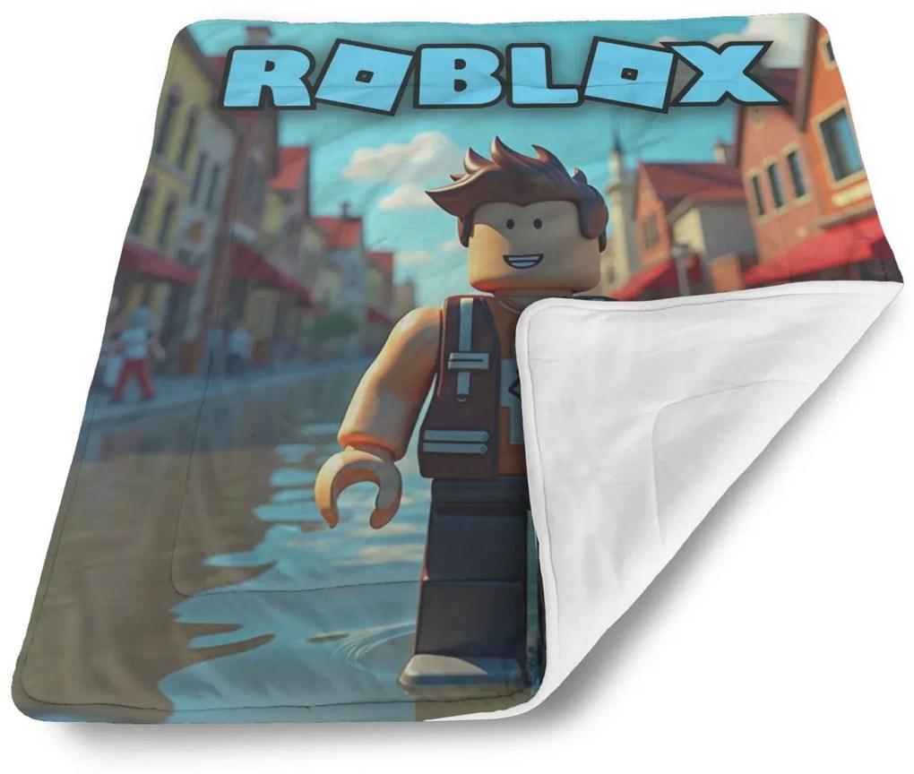 Sablio Deka pro miminko ROBLOX Město - 80x100 cm